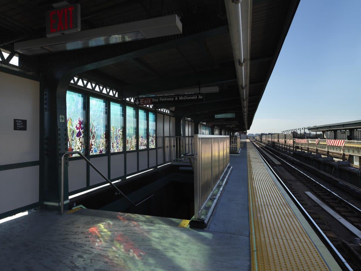 "Neptune's Garden" - MTA Station Bay Parkway & McDonald Ave | Derix ...
